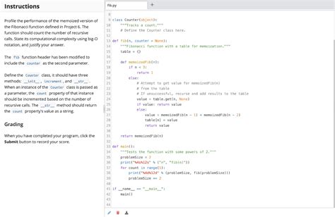 Solved Profile The Performance Of The Memoized Version Of Chegg