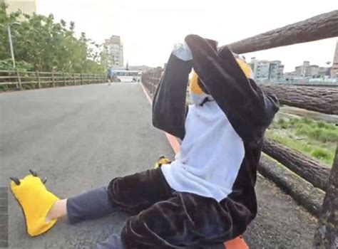 企鵝妹環島遇到「企鵝」倒路邊！