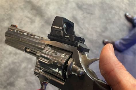 Mount A Red Dot To Your Colt Wheel Gun SHOT Show 2025