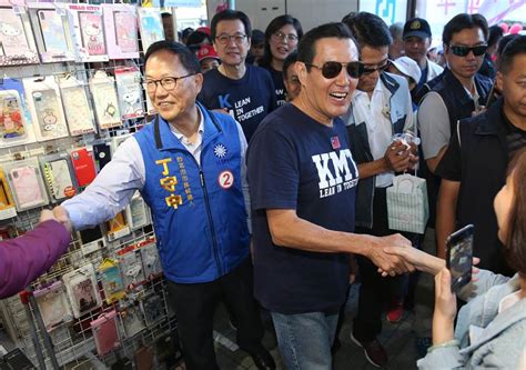 丁守中與馬英九公館商圈拜票 政治 中時