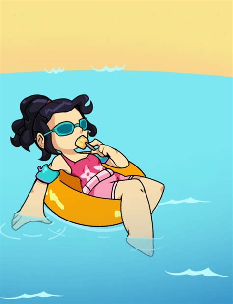 Diana On The Beach Animation 🏖️ Rbrawlhalla