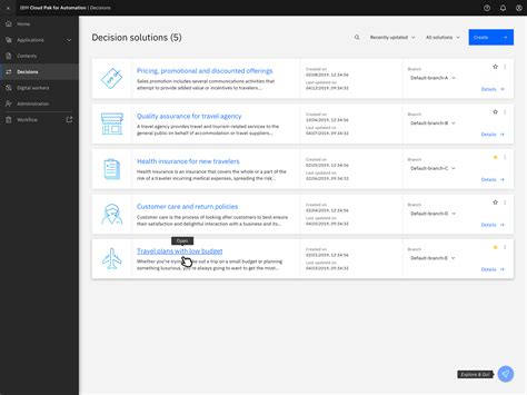 If Design Ibm Automation Decision Services