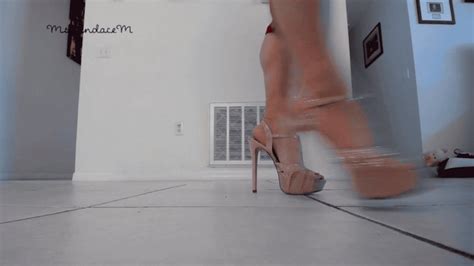Calves And Heels Wmv Strawbearrii Walks And Shows Off Her Sky High