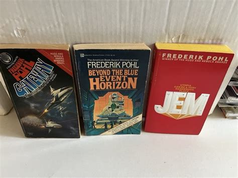 Frederik Pohl 3 Vintage Pb Lot Jem Gateway Beyond The Blue Event