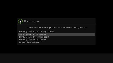 Flash Manager Flashing Into Non Current Slot Still Prompts If