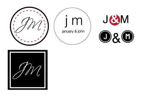 Jandm Monogram Dena Williams