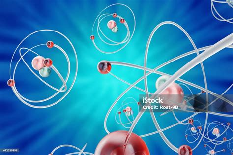 원자 배경 핵 모델 원자와 전자를 빛나는 물리학 개념입니다 3 차원 렌더링 0명에 대한 스톡 벡터 아트 및 기타 이미지 0명 개념 건축물 Istock