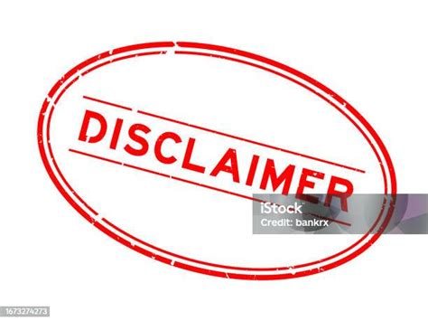 흰색 배경에 그런지 빨간색 면책 조항 단어 타원형 고무 스탬프 가능성에 대한 스톡 벡터 아트 및 기타 이미지 가능성 거절