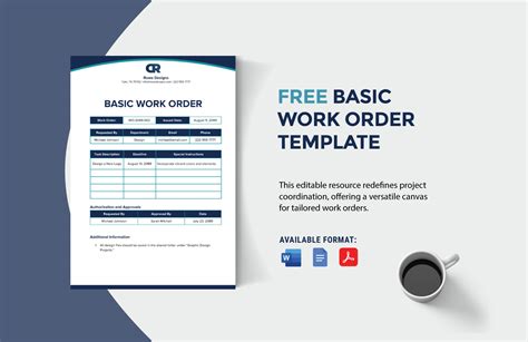 Work Order Templates Work Order Checklist Template Your Guide To