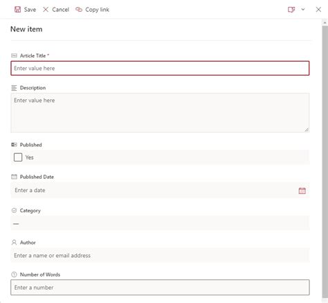 Customizing SharePoint Online List Form Using PowerApps