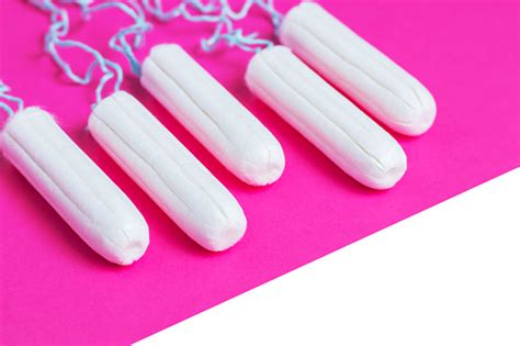 Konsep Periode Menstruasi Perlindungan Kebersihan Wanita Tampon Katun
