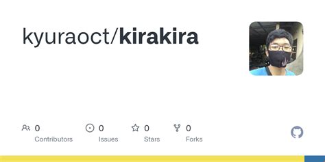 Github Kyuraoct Kirakira
