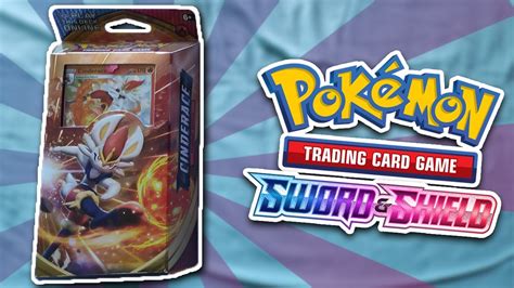 Pokémon Tcg Swordshield Cinderace Theme Deck Opening 44 M Soeren