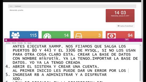 Instalación Y Configuración Sistema Php Mikrotik Youtube