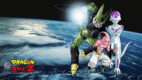 Frieza And Cell And Buu