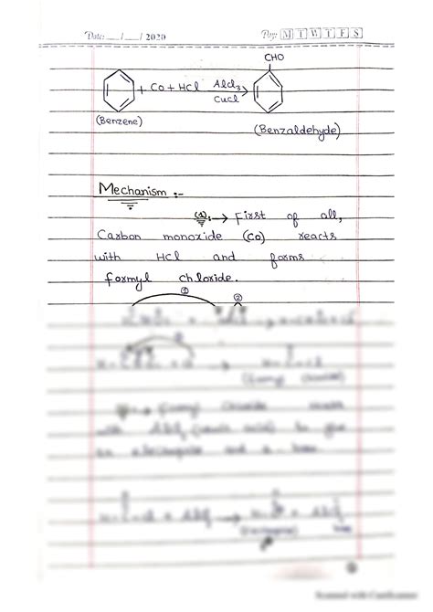 Solution Describe Formylation Of Aromatic Compounds What Is Gatterman