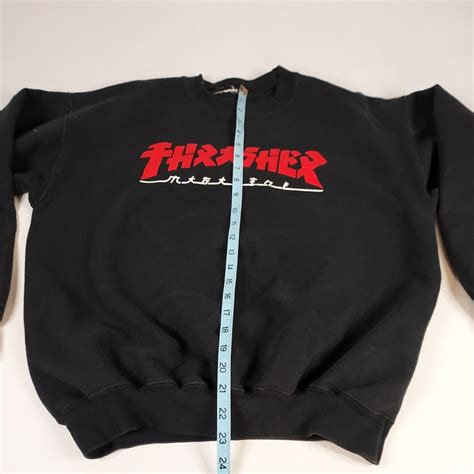 Thrasher Skateboarding Magazine Godzilla Font Black S Gem