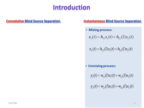 Ppt Blind Separation Of Speech Mixtures Powerpoint Presentation Free Download Id3264348