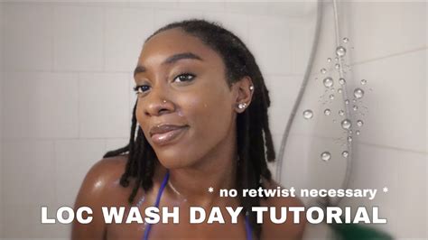 Loc WASH Day Routine Super Simple To Hydrated Locs Product Use