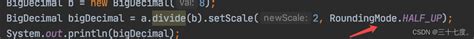 Bigdecimal如何相除并保留小数后两位多种方法比较可选）bigdecimal除法保留2位 Csdn博客