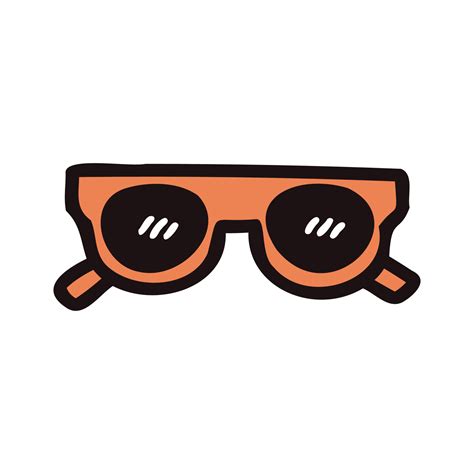 Hand Drawn Sunglasses In Doodle Style 24265035 Vector Art At Vecteezy