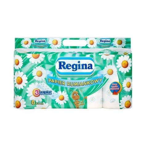 Papier toaletowy Regina - rumiankowy - Papiery toaletowe - BiuroHit ...