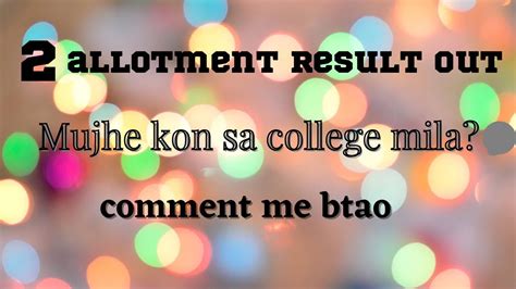 2ndcounselling Result Outmujhe Kya Mila🫣 I Cried Cook Pulao