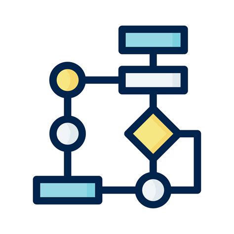 algorithm flowchart project plan structure workflow icon download on iconfinder