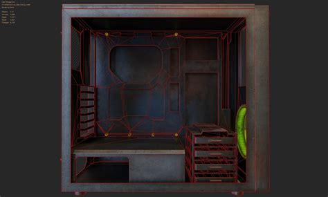 3d Model Custom Pc Case Metal Nuclear Rust Computer Mod Green Vr Ar