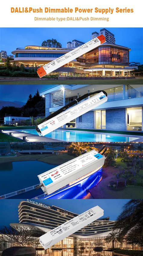 pt power 75w 12v 24v wholesale led power supply dimmable dali led