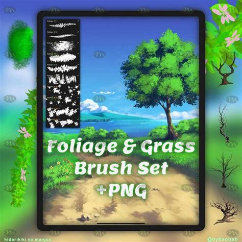 Free Download 75 Plant Leaf Brushes Procreate Brushes Procreate Brushes