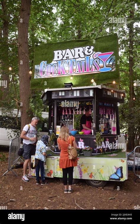 Latitude Festival 2022 Henham Park Suffolk Uk Cocktail Bar In The