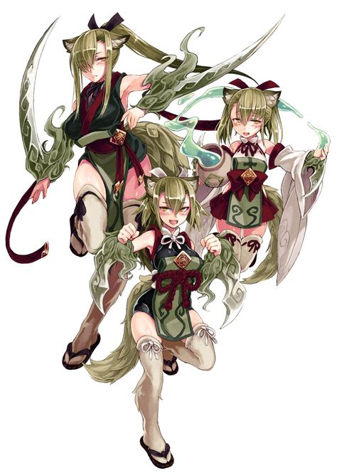 Kamaitachi Monster Girl Encyclopedia Drawn By Kenkoucross Danbooru