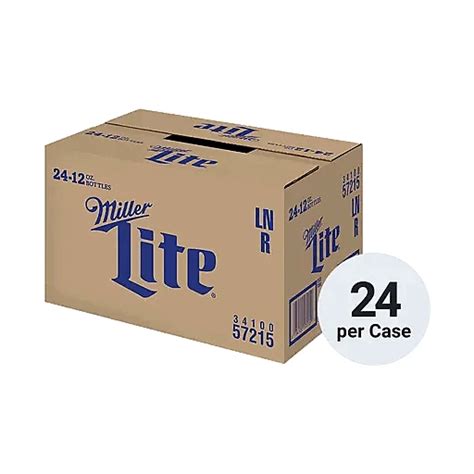 Miller Lite Beer 12 Fl Oz Bottles Case Of 24 Quickmart Express Aruba