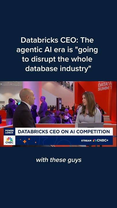 Databricks Ceo The Agentic Ai Era Is Going To Disrupt The Whole