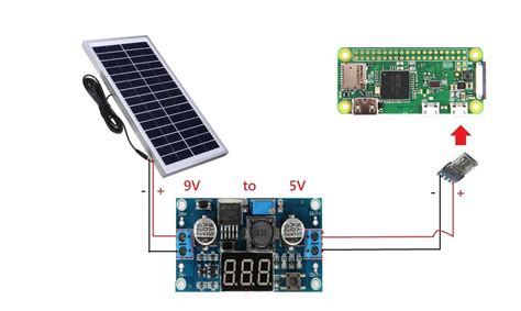 How To Power A Raspberry Pi Zero With A 9v Solar Panel Raspberry Pi Maker Pro