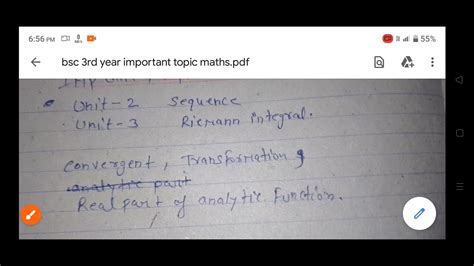 Bsc 3rd Year Real Analysis Important Topics 2023 Bsc 3rd Year Maths
