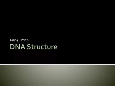 PPT DNA Structure PowerPoint Presentation Free Download ID