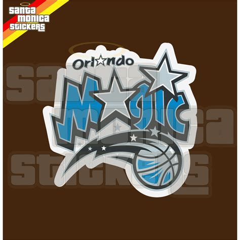 Adesivo Escudo Emblema Times De Basquete Orlando Magic Shopee Brasil