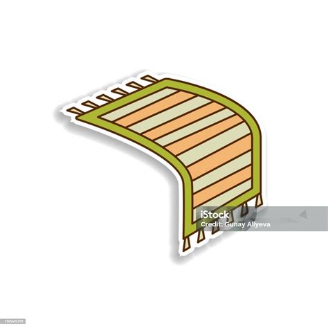 카펫 스티커 아이콘입니다 색상 아랍어 문화 아이콘의 요소입니다 프리미엄 품질 스티커 디자인 아이콘입니다 웹사이트 웹 디자인에 대 한 표지판 및 기호 컬렉션 아이콘 0명에