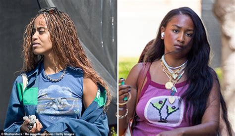 Malia And Sasha Obama Then And Now From White House Proper To La Cool