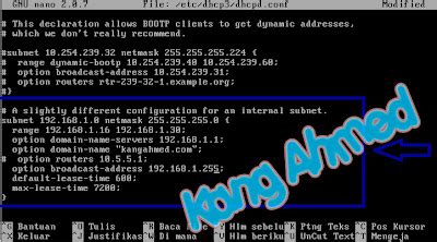 Tutorial Konfigurasi DHCP Server Debian Blog Kang Ahmed
