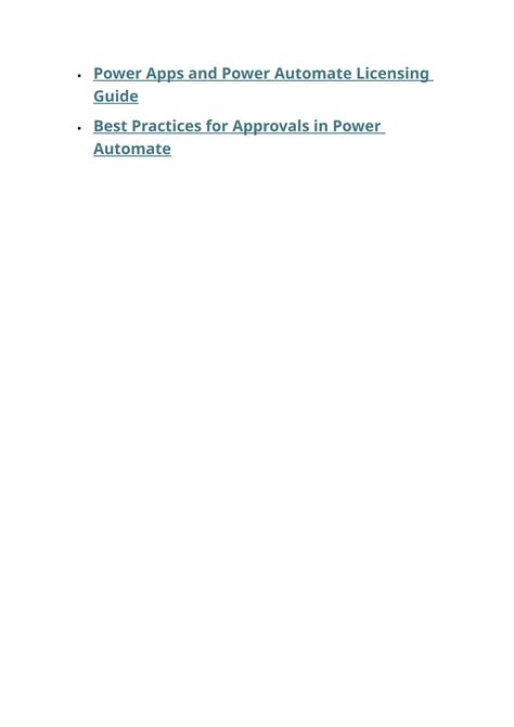 Streamlining Business Approvals With Power Automate S New Templates PDF