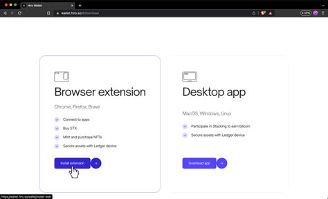 Tutorial How To Set Up A Stacks Wallet With Hiro Wallet Leather