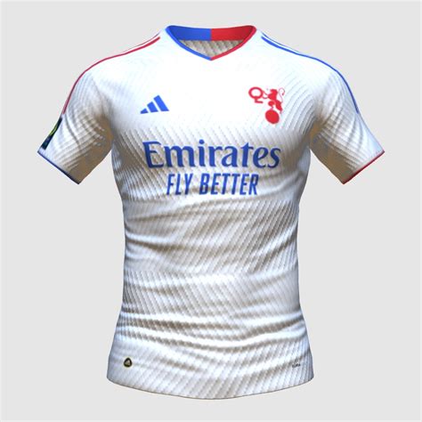 Olympique Lyonnais 2024 25 Home Kit Concept FIFA 23 Kit Creator