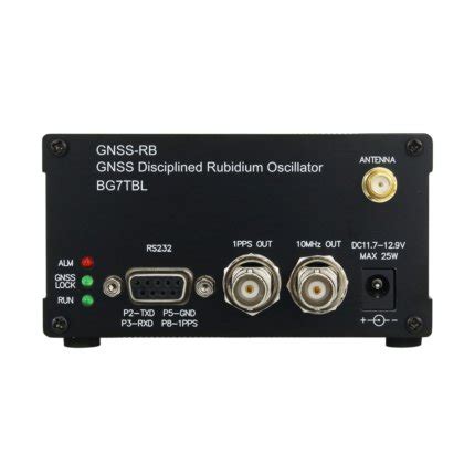 GNSS RB GPS GNSS Disciplined Rubidium Oscillator BG TBL Rubidium Atomic Clock Rubidium Standard