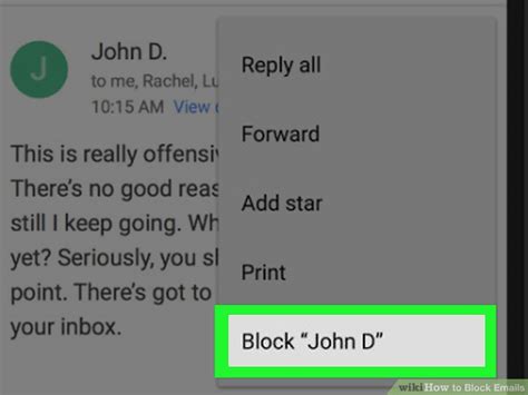 4 Ways To Block Emails WikiHow