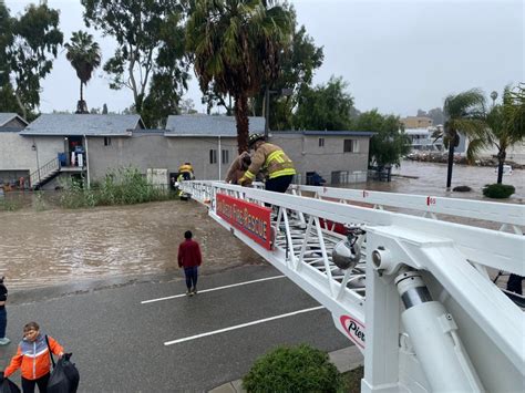 Record Amount Of Rain Causes Widespread Flooding In City Of San Diego