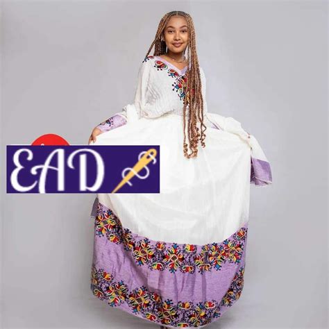 Eritrean And Ethiopian Habesha Traditional Dress East Afro Dress