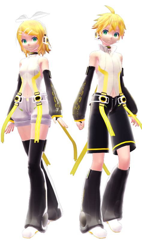 Mmd Rin Len Kagamine Append Posedl By Satohhikari On Deviantart